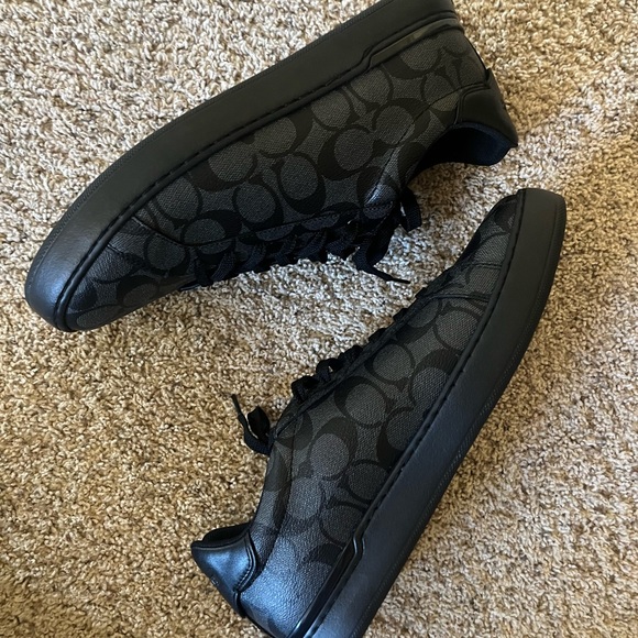 Coach | Shoes | Coach Black Mens Shoes | Poshmark